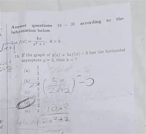 solved f x x2 1kx k 0 8 if the graph of g x ∓2xf x −3