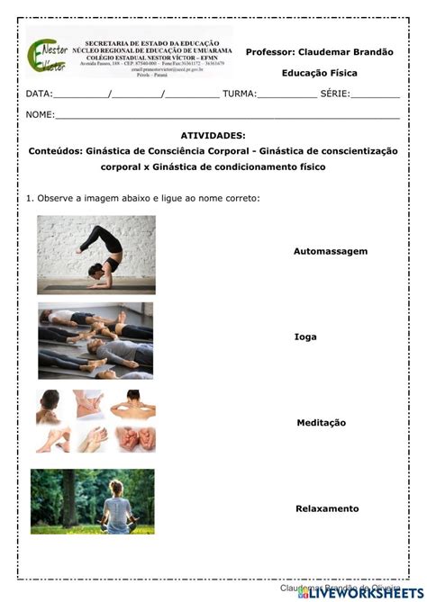 Ginástica de conscientização corporal ginástica de condicionamento