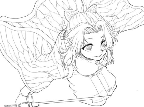 Coloriages Shinobu Kochou 60 Pages à colorier gratuites