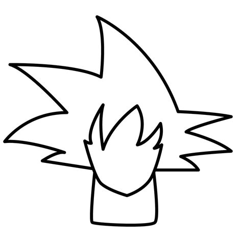Dibujo De Goku Para Colorear E Imprimir Dibujos Y Colores
