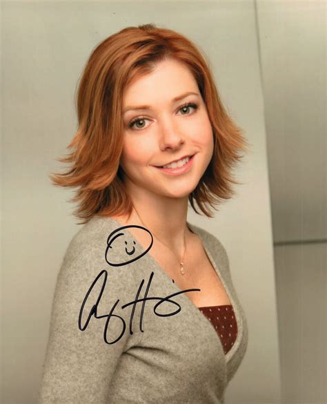 Autographed Alyson Hannigan 8 X 10 Photo Signed Sexy On EBid United
