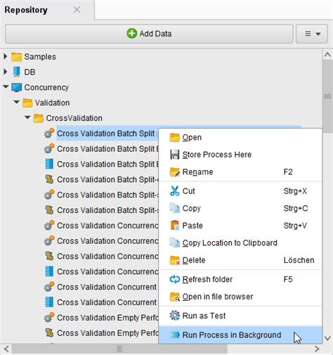 Run A Process Altair Rapidminer Documentation