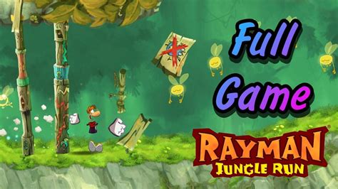 Rayman Jungle Run Full Game Youtube