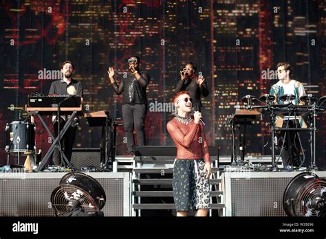 Lead Singer Of Years And Years Olly Alexander Performs During The Trnsmt Festival At Glasgow