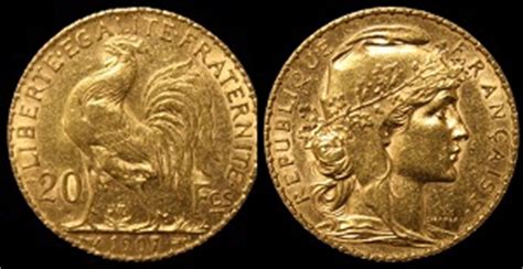 Pi Ce Francs Or Coq Marianne Cotation