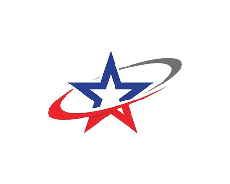 Vector De Plantilla De Logotipo De Estrella Vector Premium