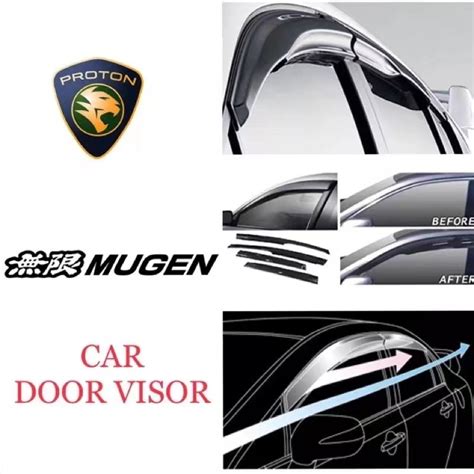 Proton Persona Old Gen2 Mugen Normal Big Small Door Visor Air
