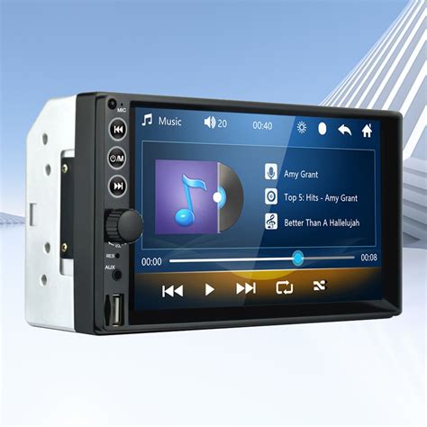 Universal 2 Din Car Radio Stereo 7018B Car Audio FM Receiver 7 Inch HD