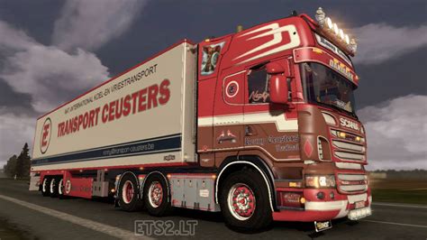 Scania Ronny Ceusters Skin ETS2 Mods
