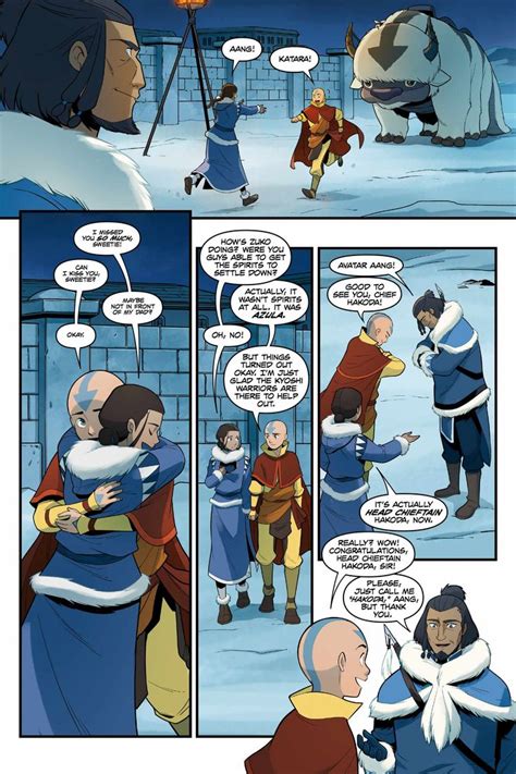 Read Comics Online Free Avatar The Last Airbender Comic Book Issue 014 Page 29 Avatar Ang