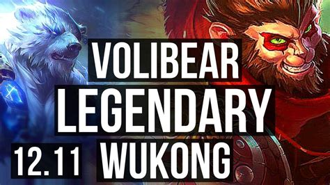 Volibear Vs Wukong Jng Rank Voli Legendary Rank