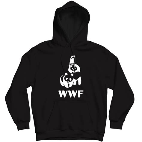 WWF Bluza Panda Wielka Zwierz Ta WWE Wrestling GILDAN Moda Sklep