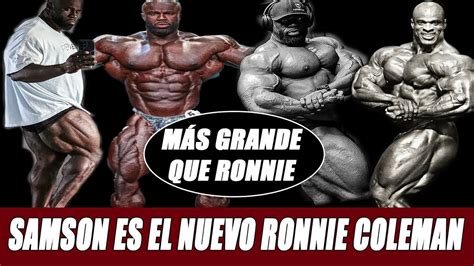 SAMSON DAUDA ES IMPARABLE ESTÁ TAN GRANDE CÓMO RONNIE COLEMAN