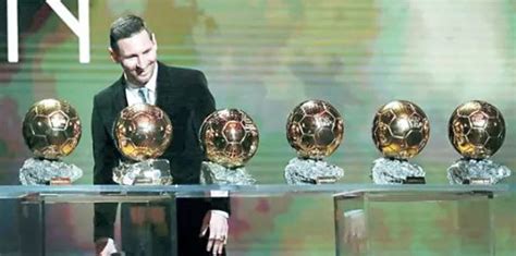 Lionel Messi logró su sexto Balón de Oro AGENDA56