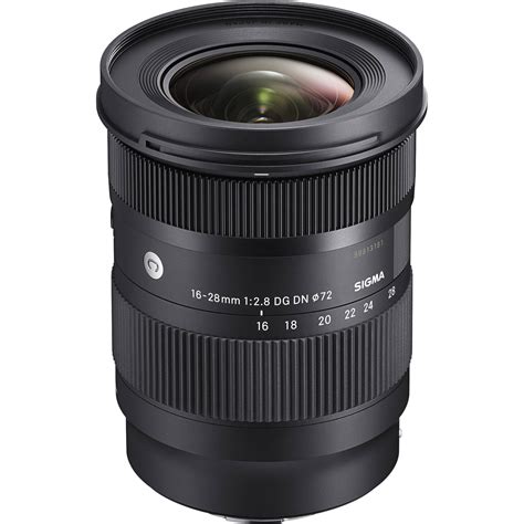 Sigma 16 28mm F 2 8 DG DN Contemporary Lens L Mount 206969 B H
