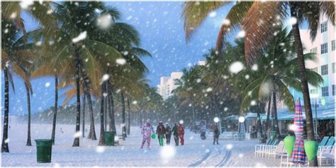 Places Where It Snows In Florida