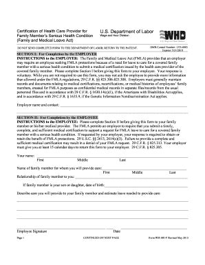 2009 Form DoL WH 380 F Fill Online Printable Fillable Blank PDFfiller
