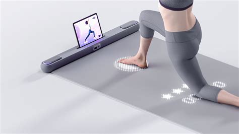 Solelp Interactive Yoga Mat Turns Stretching Into A Fun Game For Daily