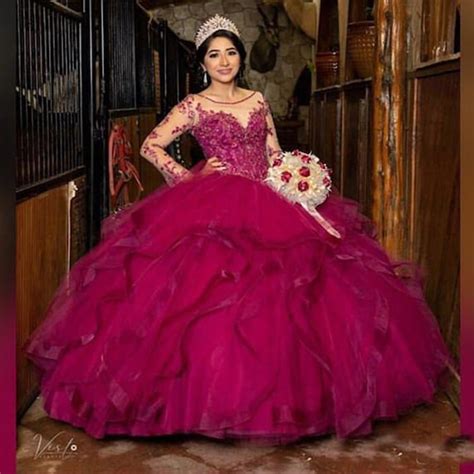 Fuchsia Quinceanera Dresses