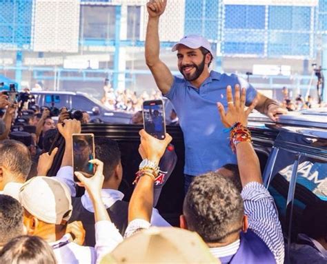 Bukele reelecto con histórico apoyo popular en las elecciones