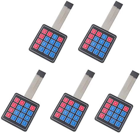 Diymalls X Keypad Key Matrix Array Membrane Switch Pin Keyboard