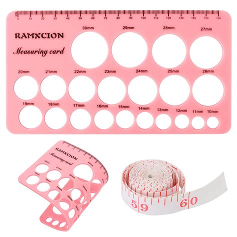 Buy Silicone Nipple Ruler For Pump Flange Sizing Soft Measurement