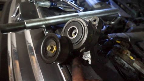 Honda Belt Tensioner Removal And Replace For Crv Accord Element Civic