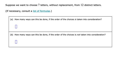 solved suppose we want to choose 7 letters without