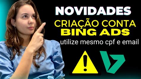 2024 Como Criar Conta No Bing Ads Passo A Passo De Como Criar Conta