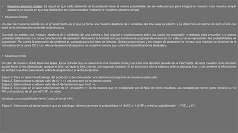Teoría de muestreo de aceptación tablas de distribución Binomial y de