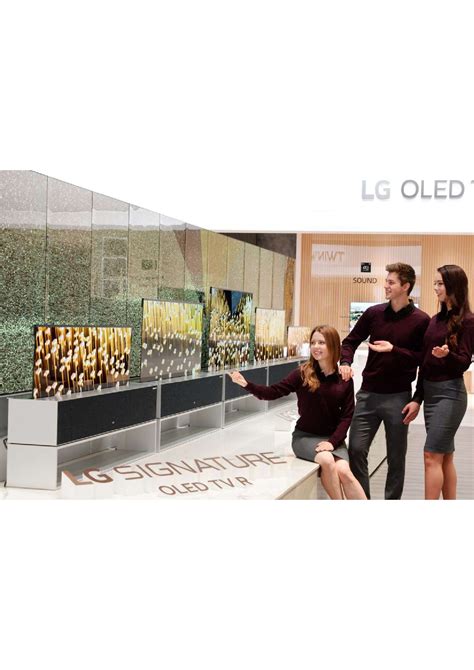 LG Ushers In The TV Of Tomorrow With Worlds First Rollable OLED TV