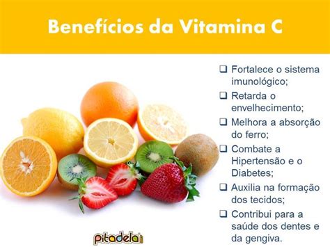 Vitamina C y sus beneficios Vitamina c Nutrição Dicas de saúde