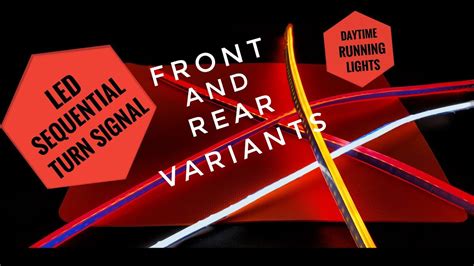 Switchback LED Sequential Turn Signal Tutorial And Variants YouTube