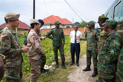 Defence Attachés accredited to Rwanda Inspect dRC Rwanda Border