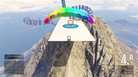 Grand Theft Auto V Nuevo Modo De Juego Carrera Acrobatica Youtube
