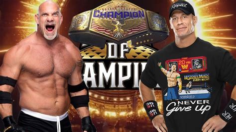 WWE2K23 Goldberg Vs John Cena United States Championship YouTube