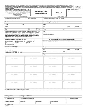 Fillable Online Aphis Usda According To The Paperwork Reduction Act Of