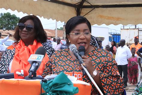 Côte dIvoire AIP Harlette Badou appelle les militantes du RHDP de la