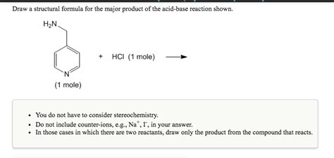 Solved Draw A Structural Formula For The Major Product Of Chegg