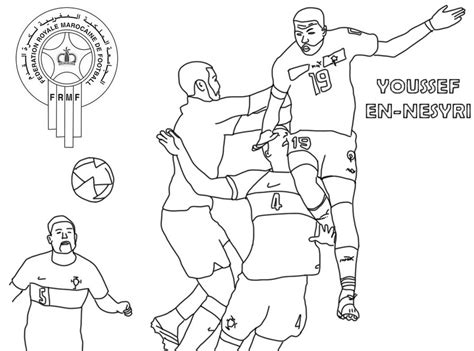 Dibujos para colorear Copa Mundial de Fútbol 2022