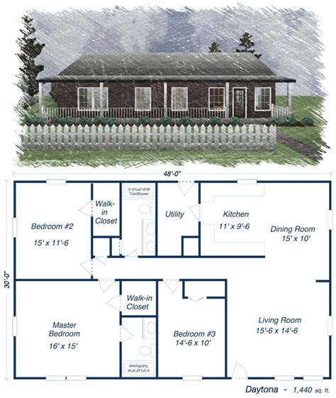 Residential Metal Building Floor Plans House Decor Co