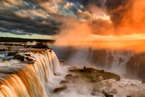 Iguazu Falls Sunset