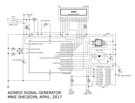 AD9850 DDS Signal Generator Pinout Interfacing With 55 OFF