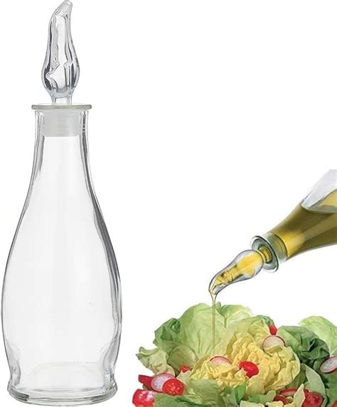 Borgonovo Indro Aceitera De Vidrio Dispensador De Aceite Oliva