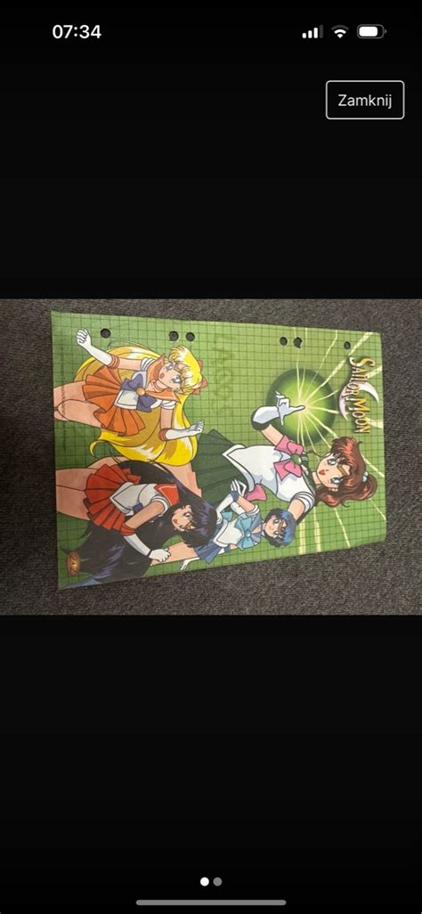 Karteczka Sailor Moon Zielona Górza Kup teraz na Allegro Lokalnie