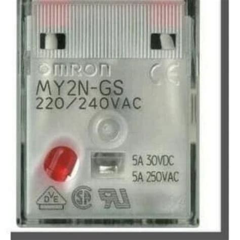 Jual ORIGINAL OMRON Relay MY2N GS 12V 24V 110V 220V 220VAC