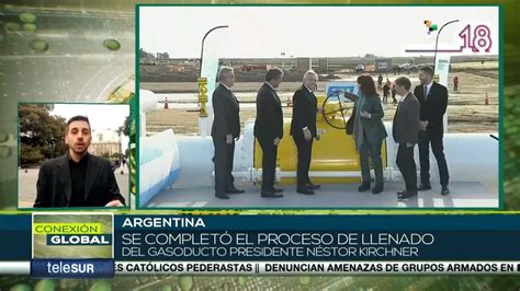 Argentina Se Completa El Proceso De Llenado Del Gasoducto Presidente