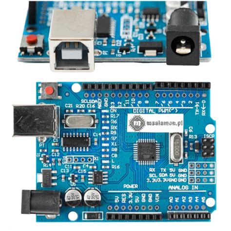 Uno R3 zgodne z Arduino Uno CH340 Klon moduł z ATmega328P GOLDPIN