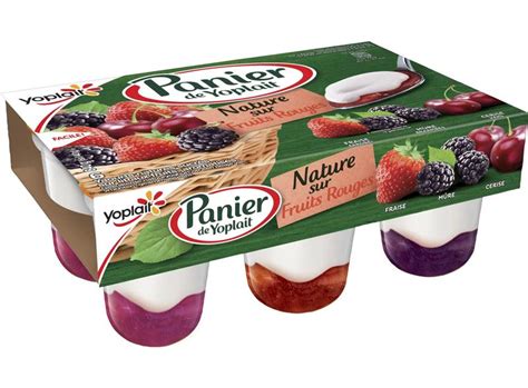 Découvrez Yoplait Yaourt nature sur fruits rouges 6x140g Le Petit Depot