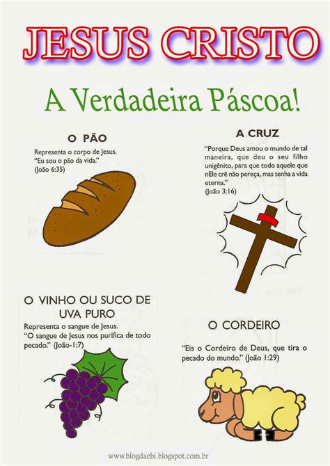 História Da Verdadeira Páscoa Para Imprimir